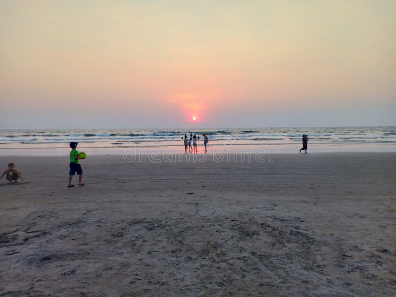 Ashvem Beach, Goa editorial photography. Image of seaside - 136040217