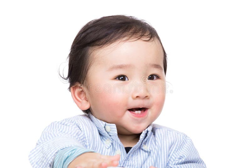 Asia baby boy stock photo. Image of smiling, expression - 39761552