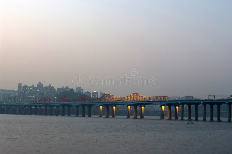 Asia stock photo. Image of outdoors, bridge, river, asia - 82414300