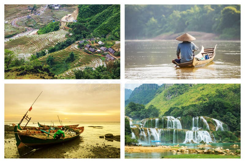 Asia editorial photo. Image of catching, laos, asia, canoe - 54156866