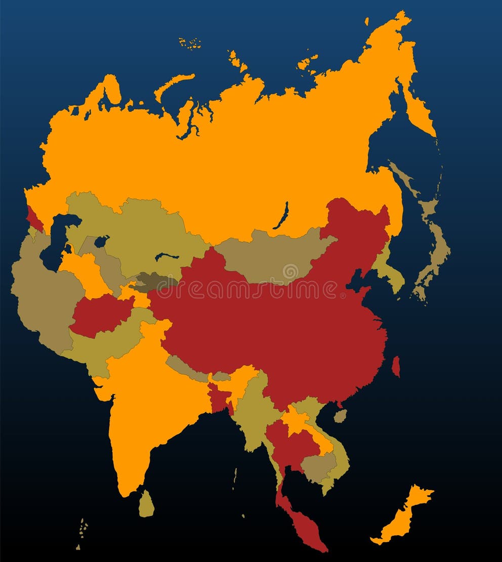 Asia Border Stock Illustrations – 166,951 Asia Border Stock ...