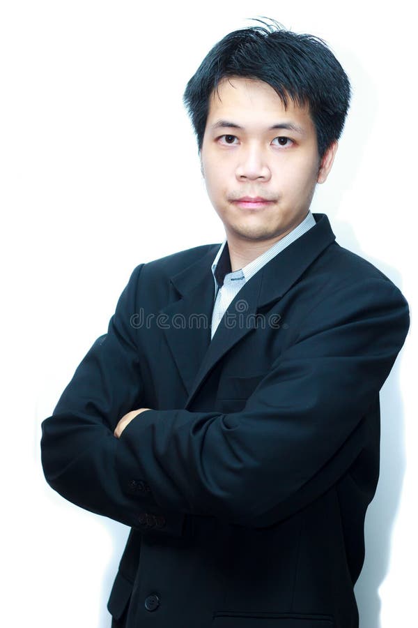 Asia man stock image. Image of student, smile, happy - 40561997