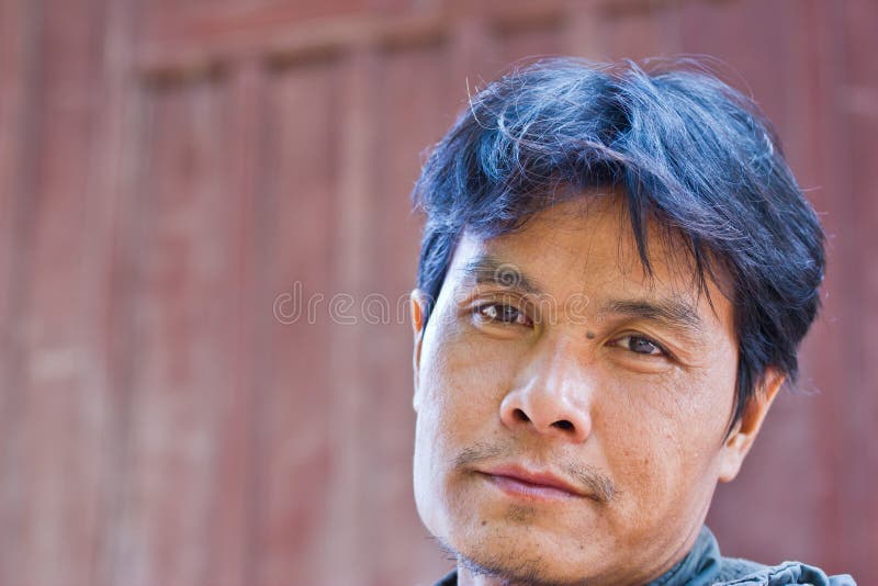 Asia Man in the Group Cold Clothing Stock Image - Image of good ...