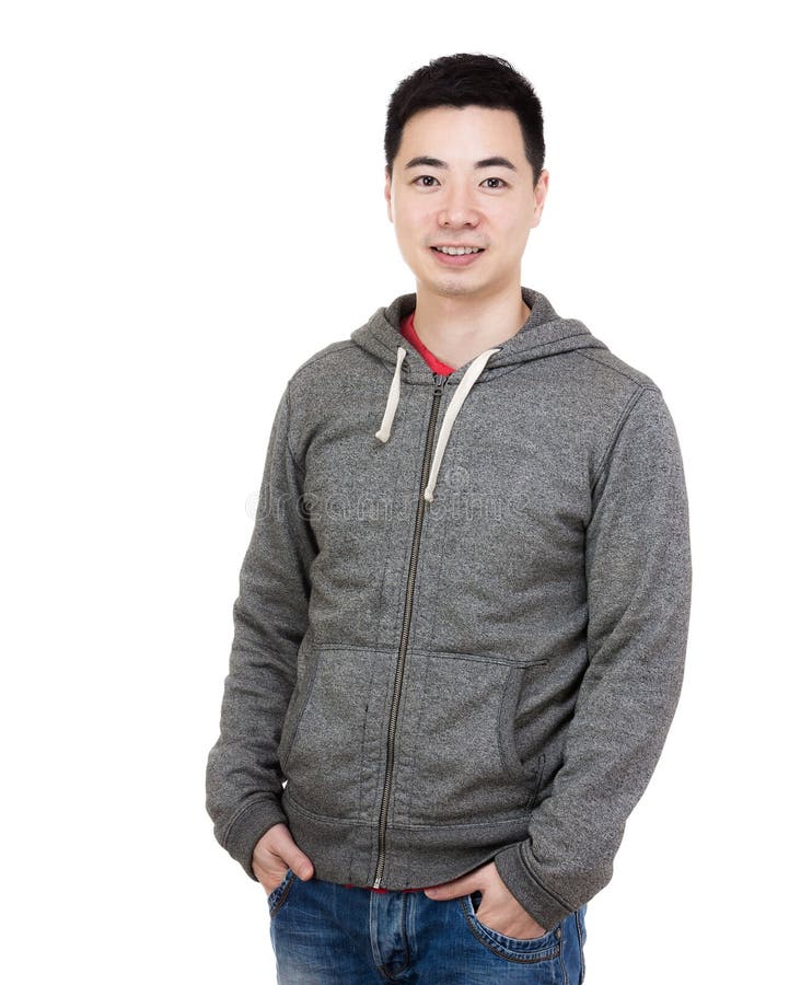 Asia man stock photo. Image of cool, people, jeans, body - 40941972