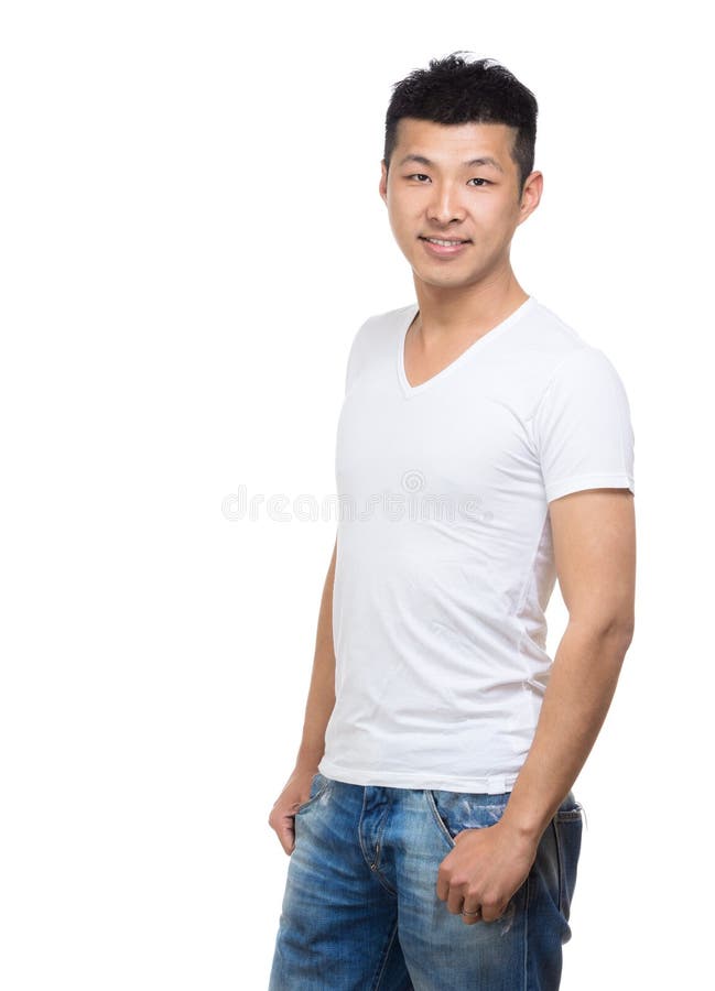 Asia man portrait stock photo. Image of happy, attractive - 40941716