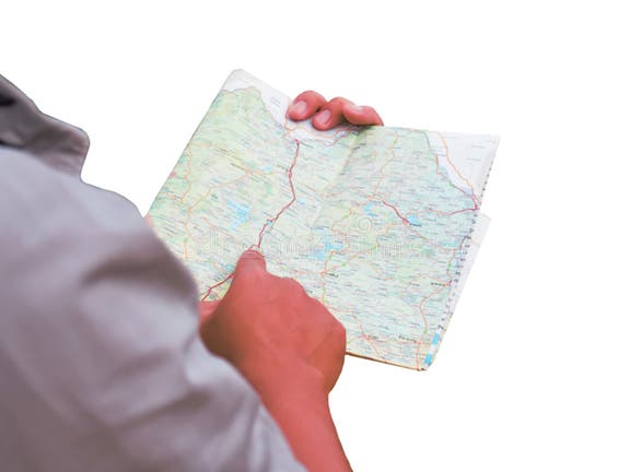 Asia man standing with map stock image. Image of healthy - 78765019