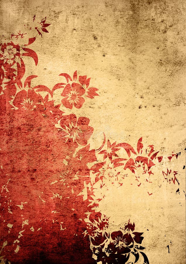 Asia Style Textures and Backgrounds Stock Illustration - Illustration ...