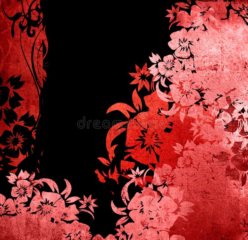 Asia Style Textures and Backgrounds Stock Illustration - Illustration ...