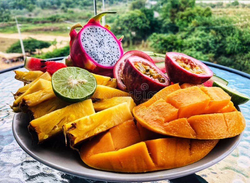 Asia, Tropical, Thailand, Fruits, Mango Stock Photo - Image of thailand ...
