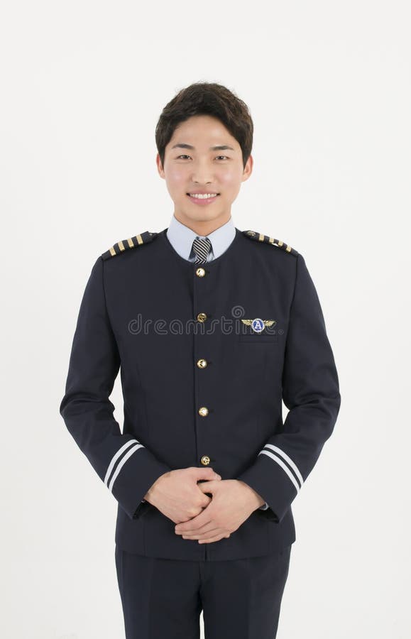 Asian airline pilot stock image. Image of adult, captain - 39725577