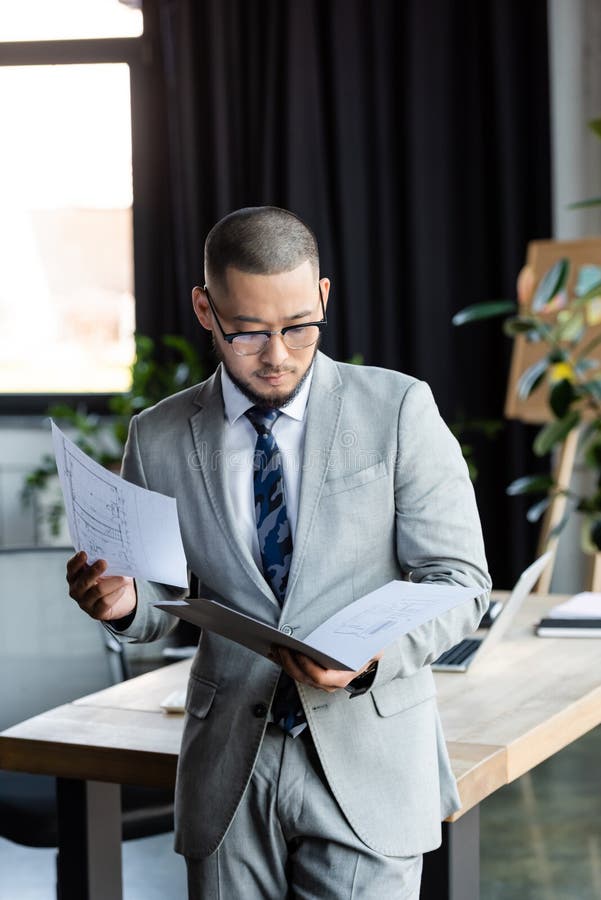 Asian Architect in Formal Wear and Stock Photo - Image of eyeglasses ... Asian Architect in Formal Wear and Stock Photo - Image of eyeglasses ...