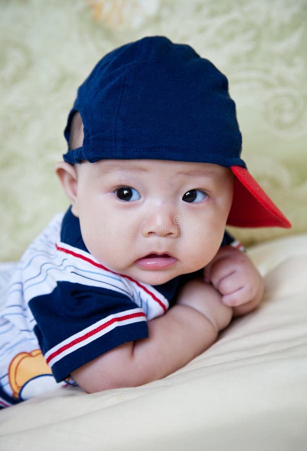 Asian baby stock image. Image of people, innocent, chinese - 17162497