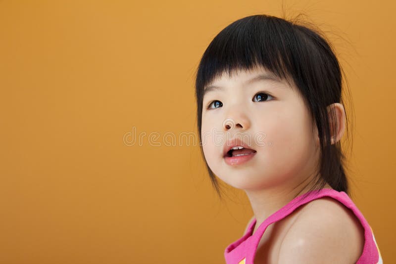 Asian baby child girl stock image. Image of child, little - 14044025