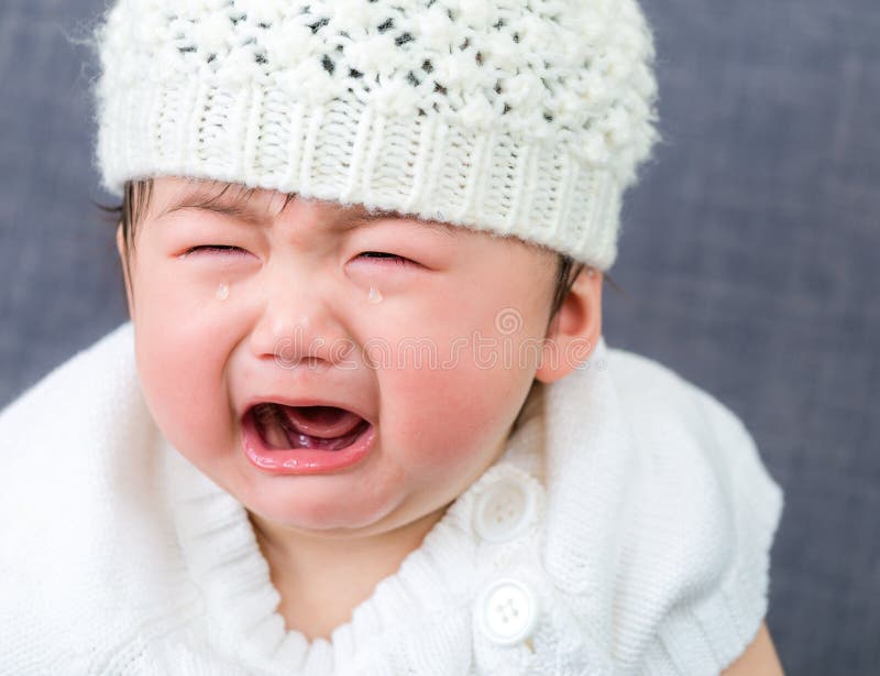 Asian baby crying stock photo. Image of chinese, girl - 36569812