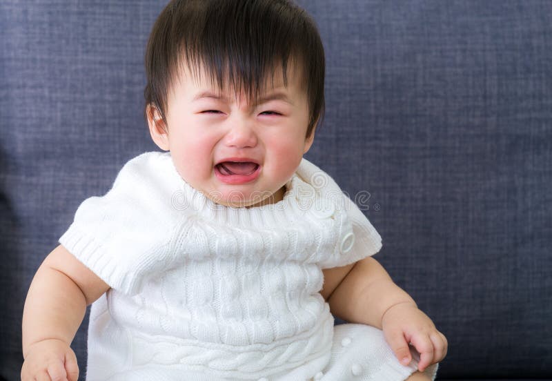 Asian baby crying stock image. Image of korean, adorable - 36569819