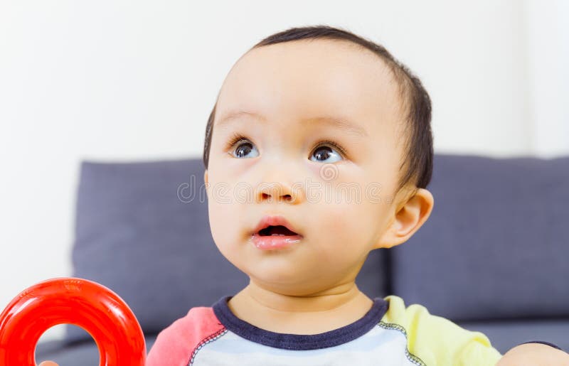 Asian baby boy crying stock photo. Image of cute, saliva - 36192536