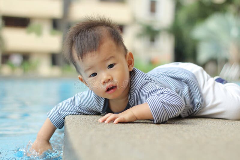 Asian Swimming Pool Side Lie Stock Photos - Free & Royalty-Free Stock ...