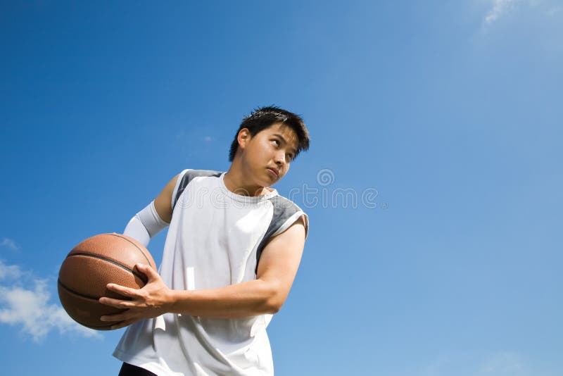 Asian basketball player stock photo. Image of sporstman - 6296250