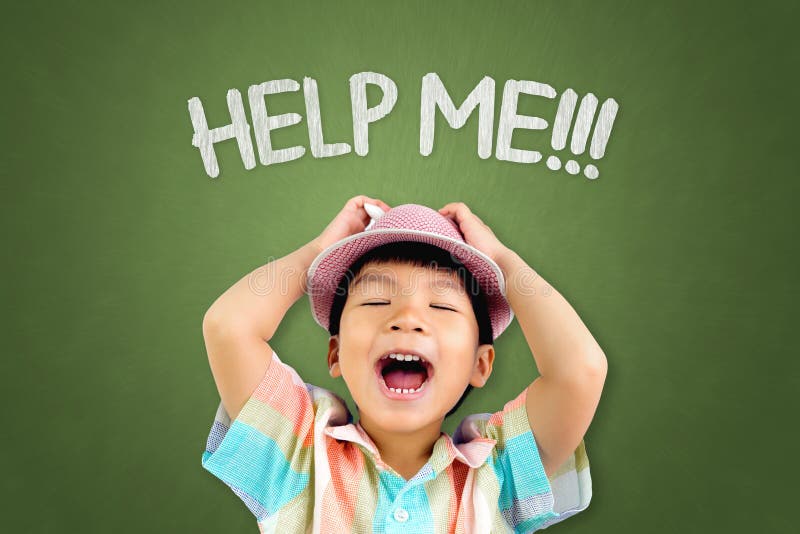 Screaming for Help stock image. Image of emotion, expression - 5218331