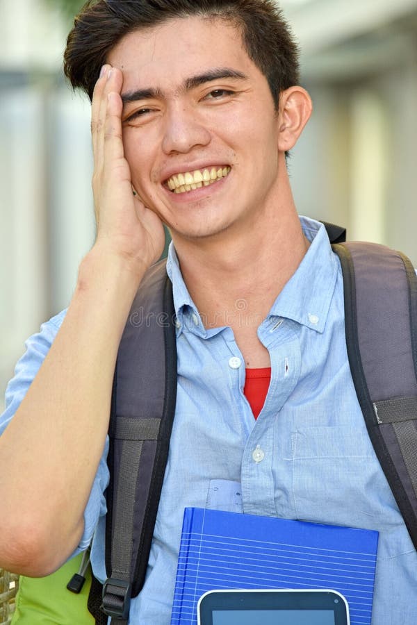 Asian Boy Student Smiling stock image. Image of pupil - 146692559