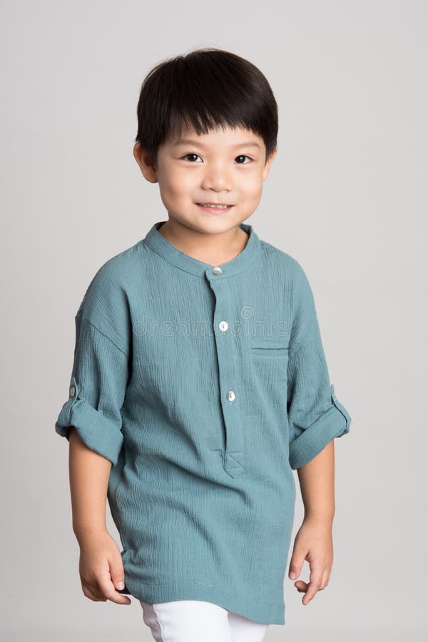 Asian boy studio portrait stock image. Image of face - 79441555