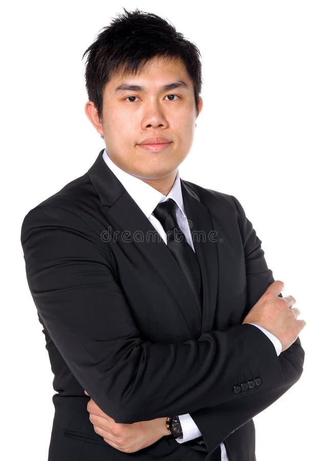 Asian business man stock photo. Image of china, finger - 23604052