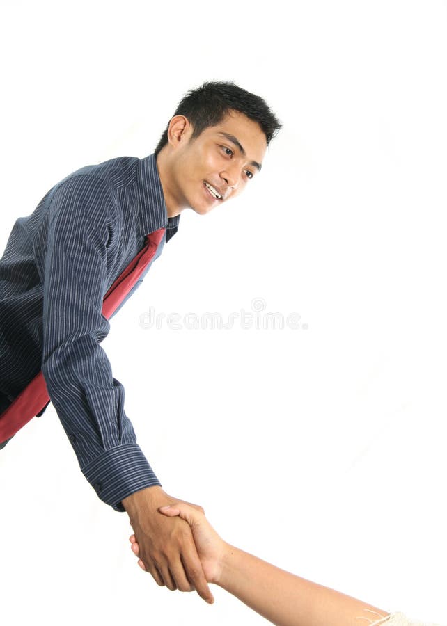 Asian Business Man Shaking Hand Stock Image - Image of business, person ...