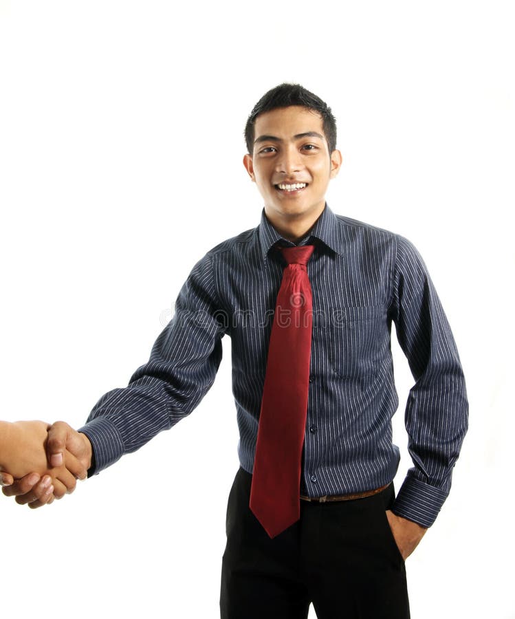 Asian Business Man Shaking Hand Stock Image - Image of people ...