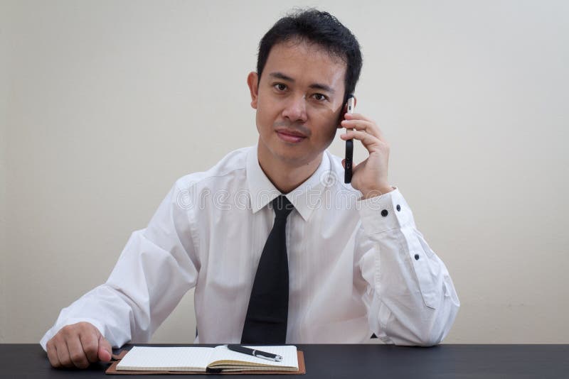 Asian Business Man Thinking Stock Image - Image of occupation, headache ...