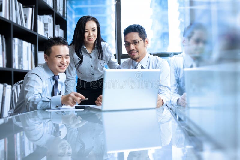 Asian Business Team stock image. Image of friendly, creativity - 23219315