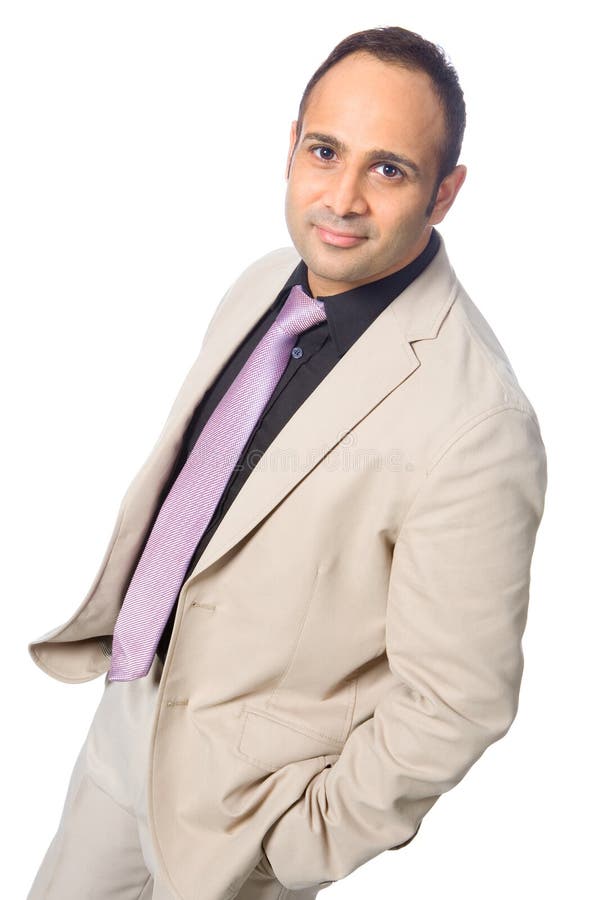 Asian Businessman In Smart Suit And Tie, Isolated Stock Photos - Image ...
