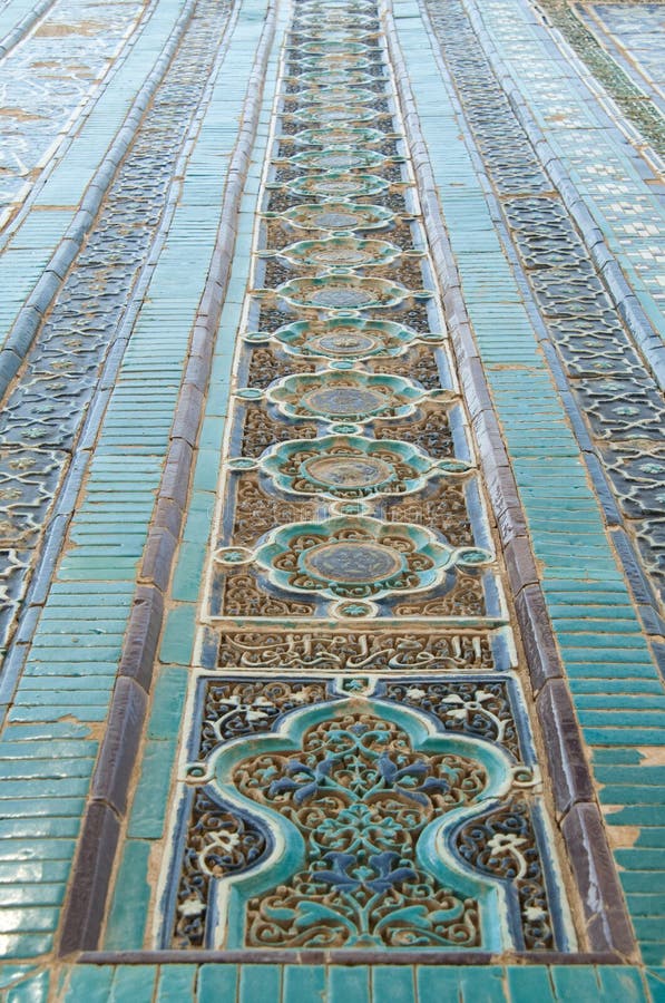 Asian ceramic patterns stock photo. Image of detail - 115789066