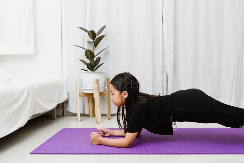 157 Child Plank Position Stock Photos - Free & Royalty-Free Stock ...