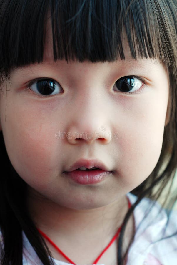 Asian child face stock photo. Image of beautiful, fragile - 10715462