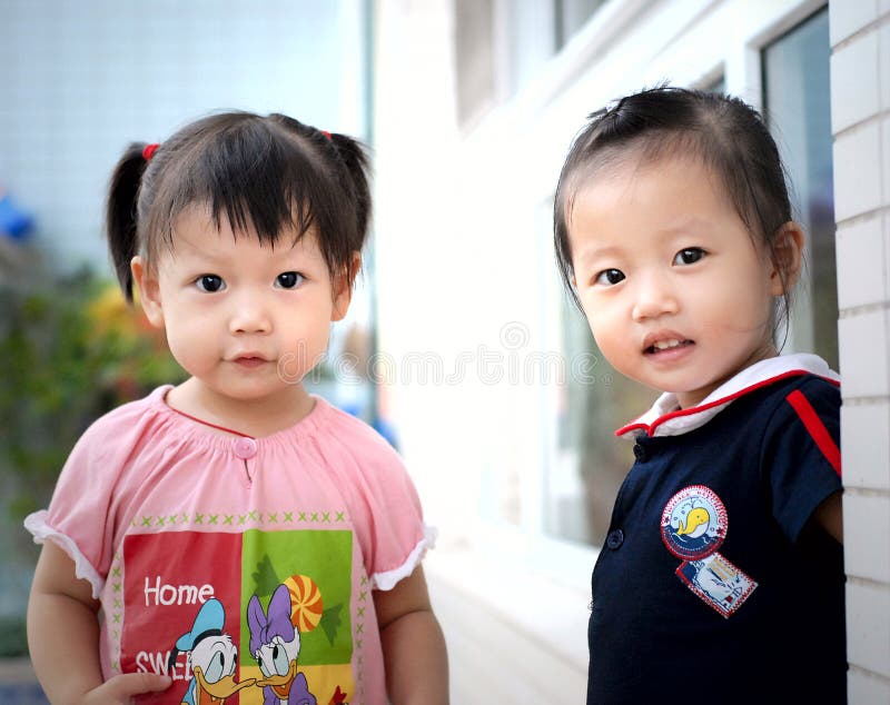Asian children stock photo. Image of asia, pink, pure - 5989932