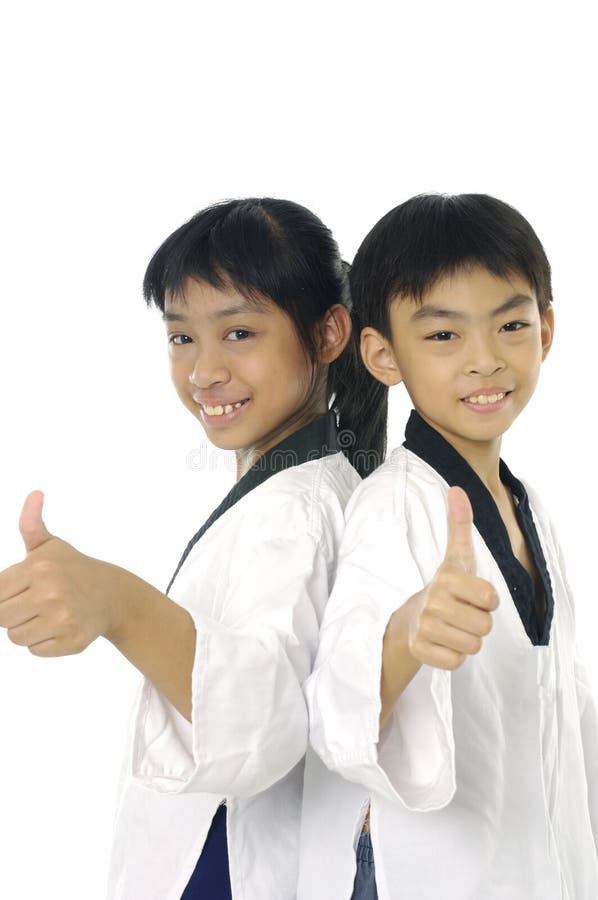 Asian Children stock photo. Image of sport, asian, kwon - 7646912