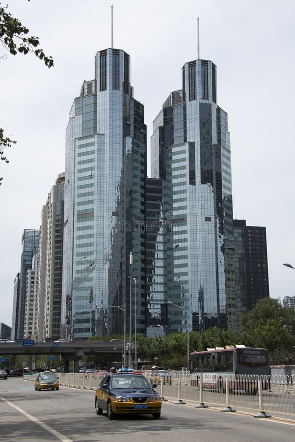Asian China, Building, the Central Business District of Beijing ...