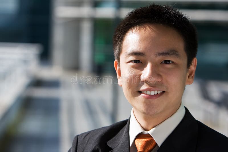 Asian chinese business man stock photo. Image of businessman - 5988426