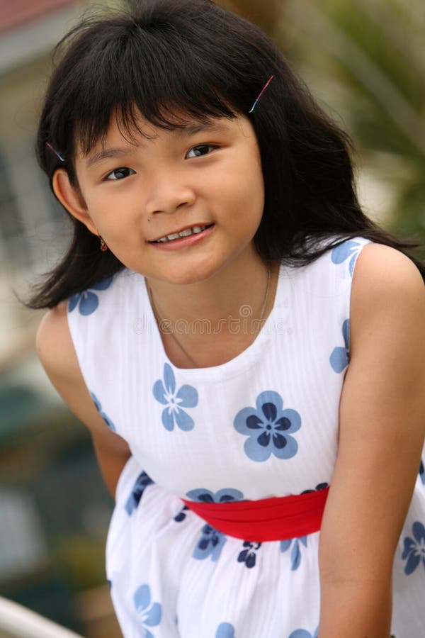 Happy Chinese Child stock photo. Image of innocence, traditional - 7001988