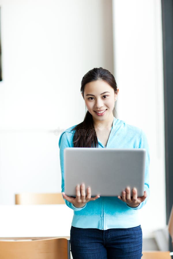 Asian college student stock image. Image of campus, cheerful - 6006345