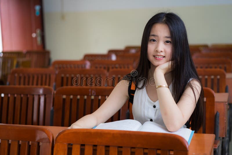 Asian college students stock photo. Image of study, asian - 58379426