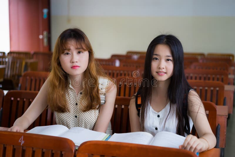 Asian college students stock photo. Image of toothy, classmate - 58378918