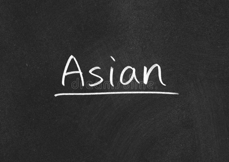 Asian stock image. Image of blackboard, text, chalkboard - 196809195
