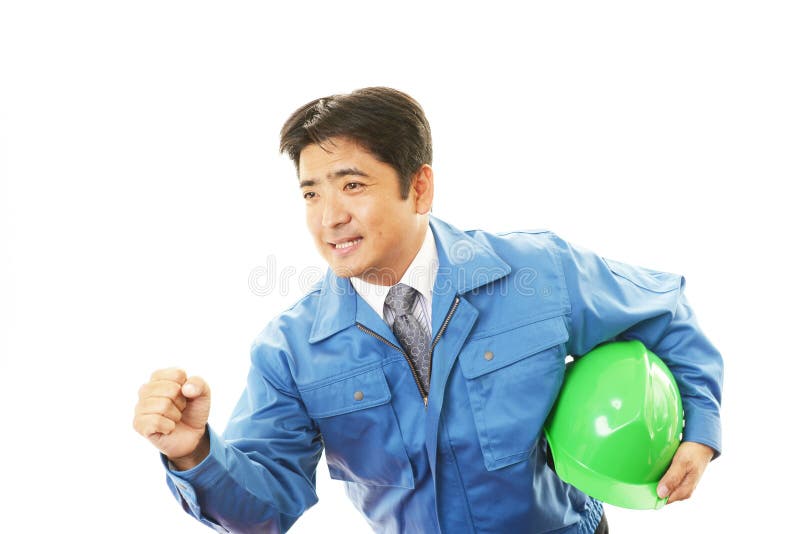 Asian construction worker stock image. Image of distress - 39833641
