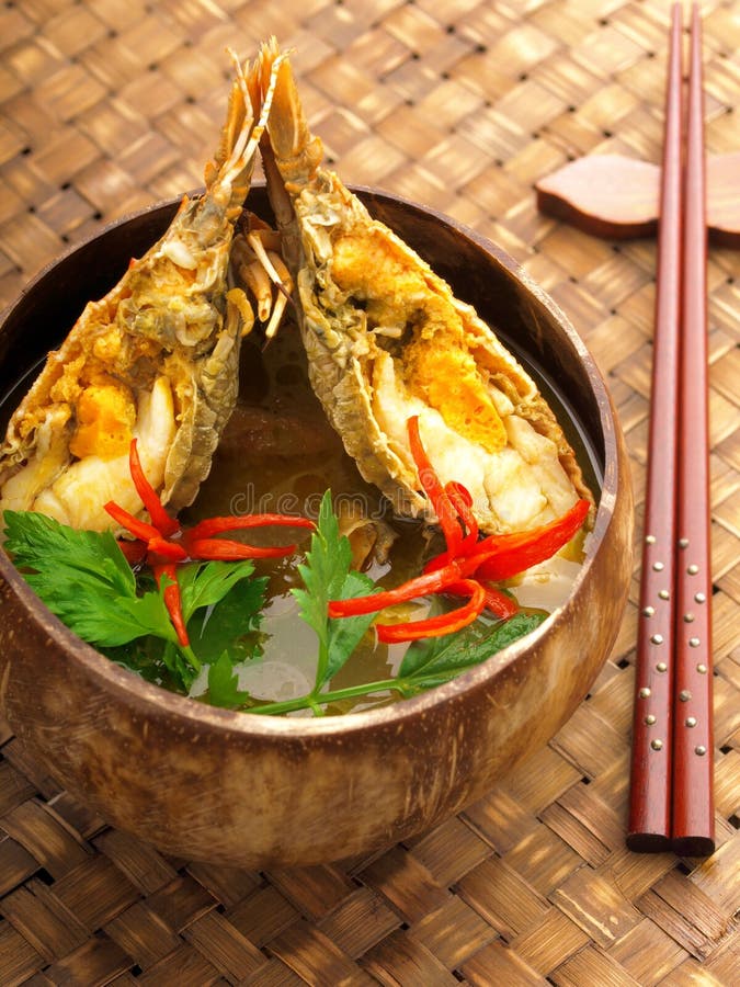 Asian crayfish curry stock image. Image of seafood, slipper - 10709239