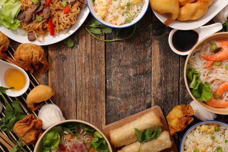 Asian cuisine dish stock photo. Image of chinese, shrimp - 117813978