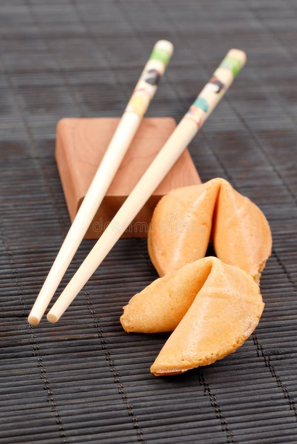 Asian Cuisine Fortune Cookies Stock Image - Image of asian, japanese ...