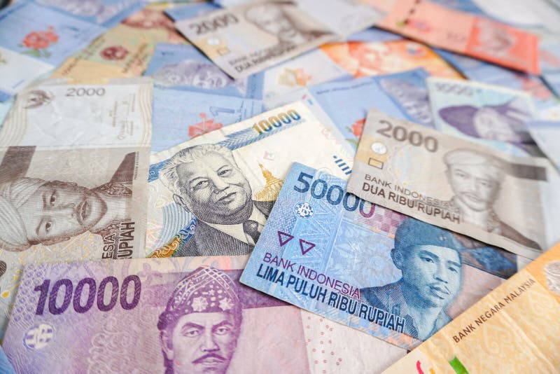 Asian currency banknotes stock photo. Image of crisis - 75060914