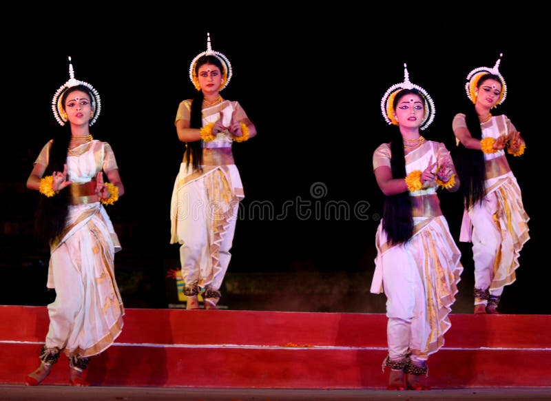 Asian Dance Troupe Performing in Konark Dance Festival, India Editorial ...