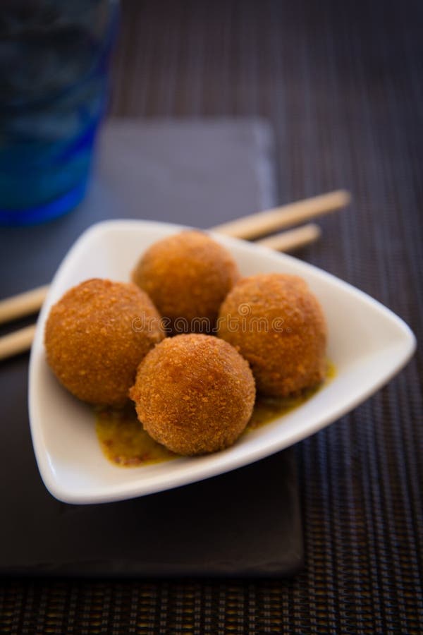 Asian Appetiser Deep Fried Balls Stock Photos - Free & Royalty-Free ...